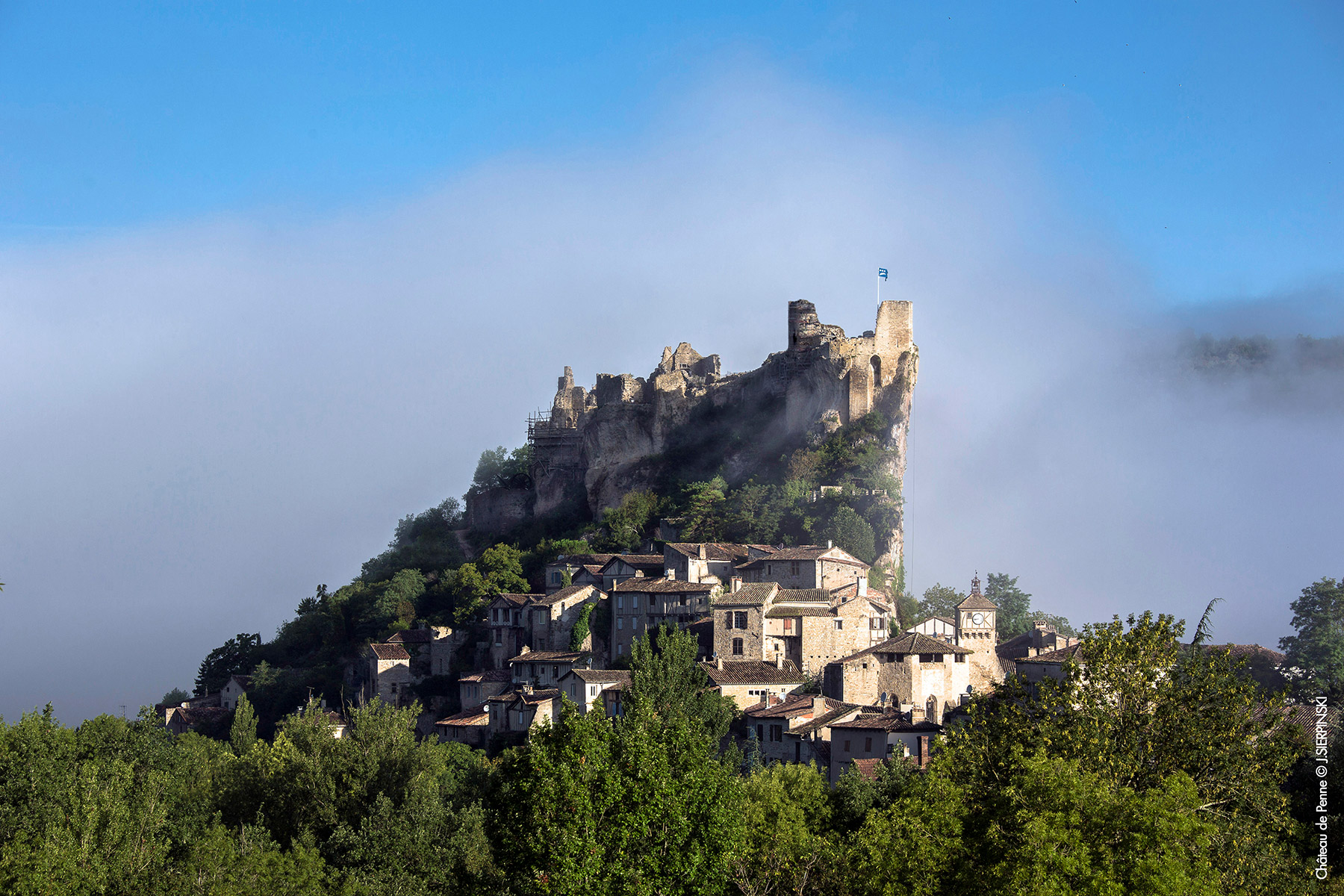 Forteresse de Penne - Bastides et Gorges de l'Aveyron