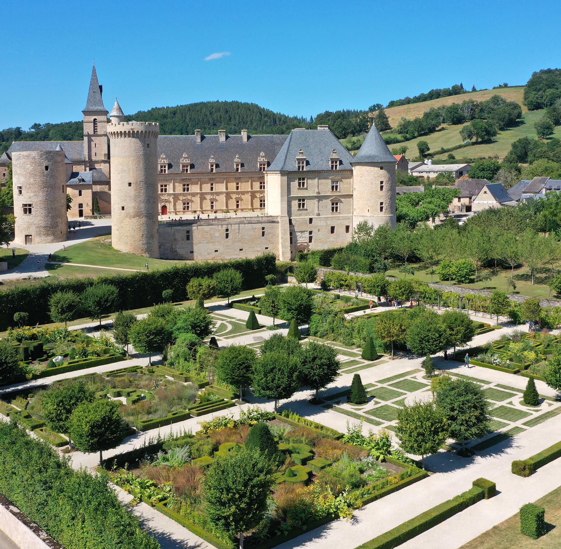 Château de Bournazel, monument historique en Aveyron